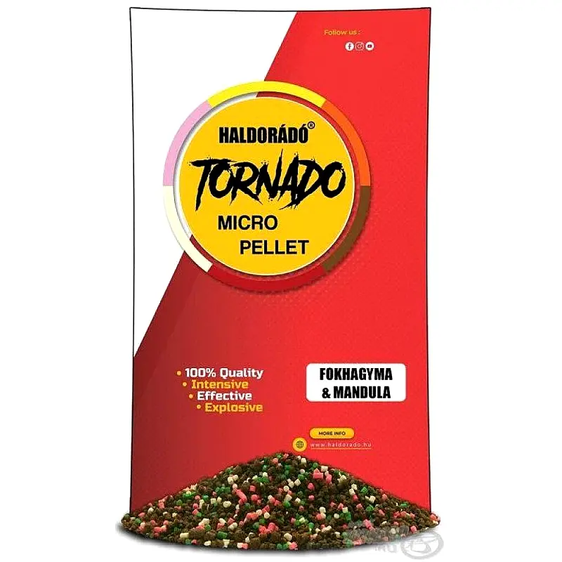 HALDORADO TORNADO MICRO PELLET - BELI LUK & BADEM 400g (HD23804) 62134