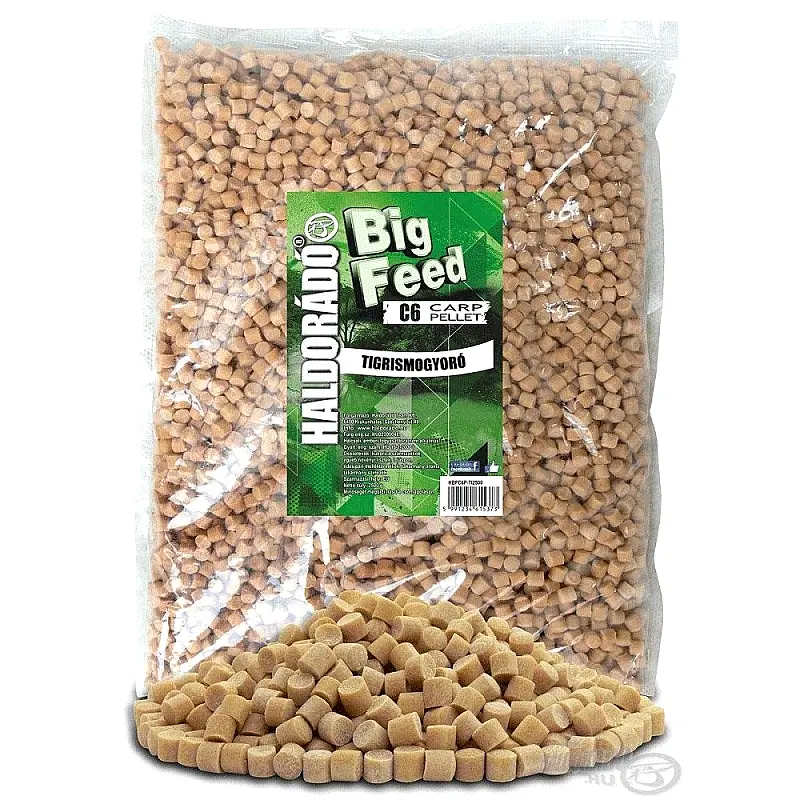 HALDORADO BIG FEED - C6 PELLET 6mm -TIGROV ORAH 2kg (HBFC6P-TI2500) 60022