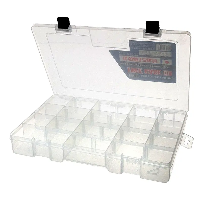 Meiho PLASTIC BOX FREE CASE OL (=FEEDER 1700) Clear 51616