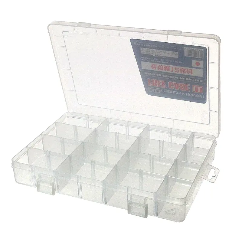 Meiho PLASTIC BOX FREE CASE LL (=FEEDER 1600) Clear 51617