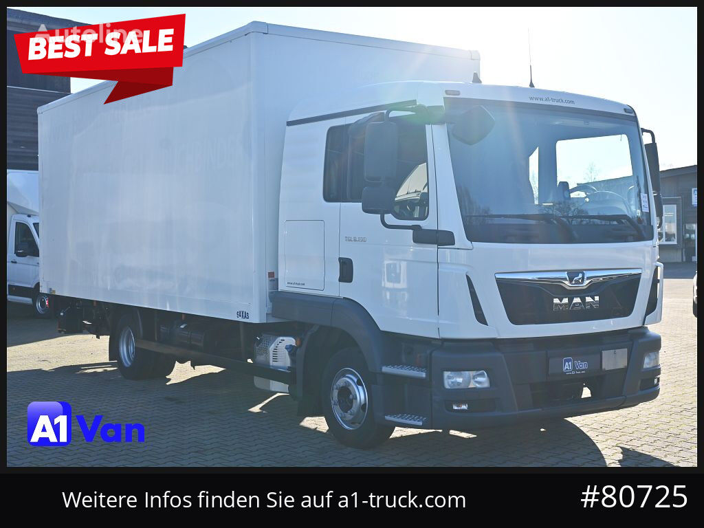 MAN TGL 8.190 4x2 BL Koffer, LBW, AHK, Schlafkabine kamion furgon