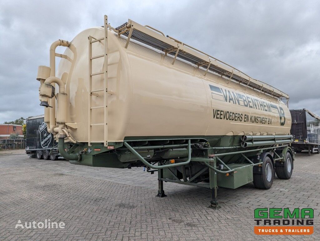 Welgro 90WSL33-24 2-Assen SAF BULK MengVoeder / Futter 24m³ - Trommelre cisterna silos