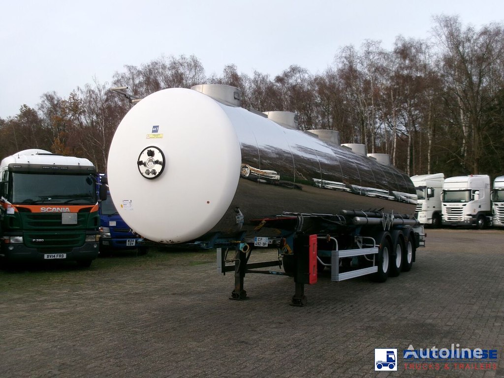 Magyar Chemical tank inox 32.5m3 / 1 comp cisterna za prevoz hemikalija