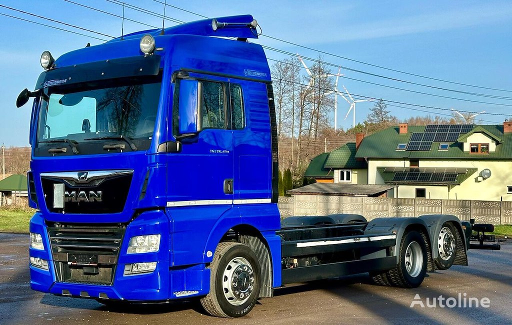 MAN TGX 26.420 / DO ZABUDOWY / E6 / AUTOMAT / 610 TYS KM / 2017 kamion šasija