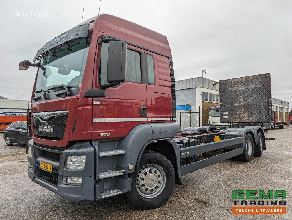 MAN TGS 26.400 6x2 4 LX Euro6 - Chassis Cabine + Anteo Laadklep 3000 kamion šasija