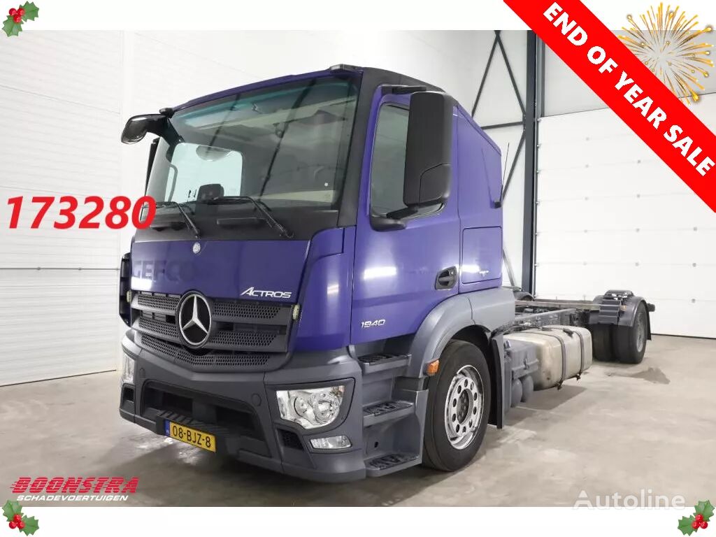 Mercedes-Benz Actros 1940 Groenewold / Kassbohrer Full Air kamion šasija