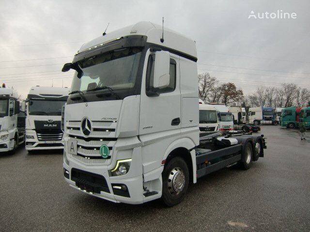 Mercedes-Benz Actros 2553 6x2 Abroller, E6 ,Retarder, Gigaspace Meiller kamion rol kiper