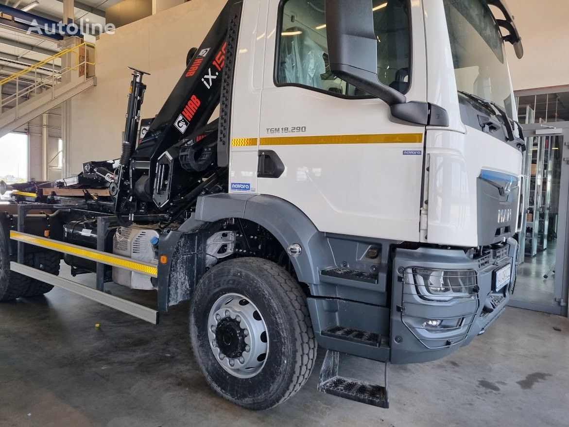 Novi MAN 186.500 EURO NEU TGM 18.290 4x4 + HIAB 158 RADIO kamion rol kiper