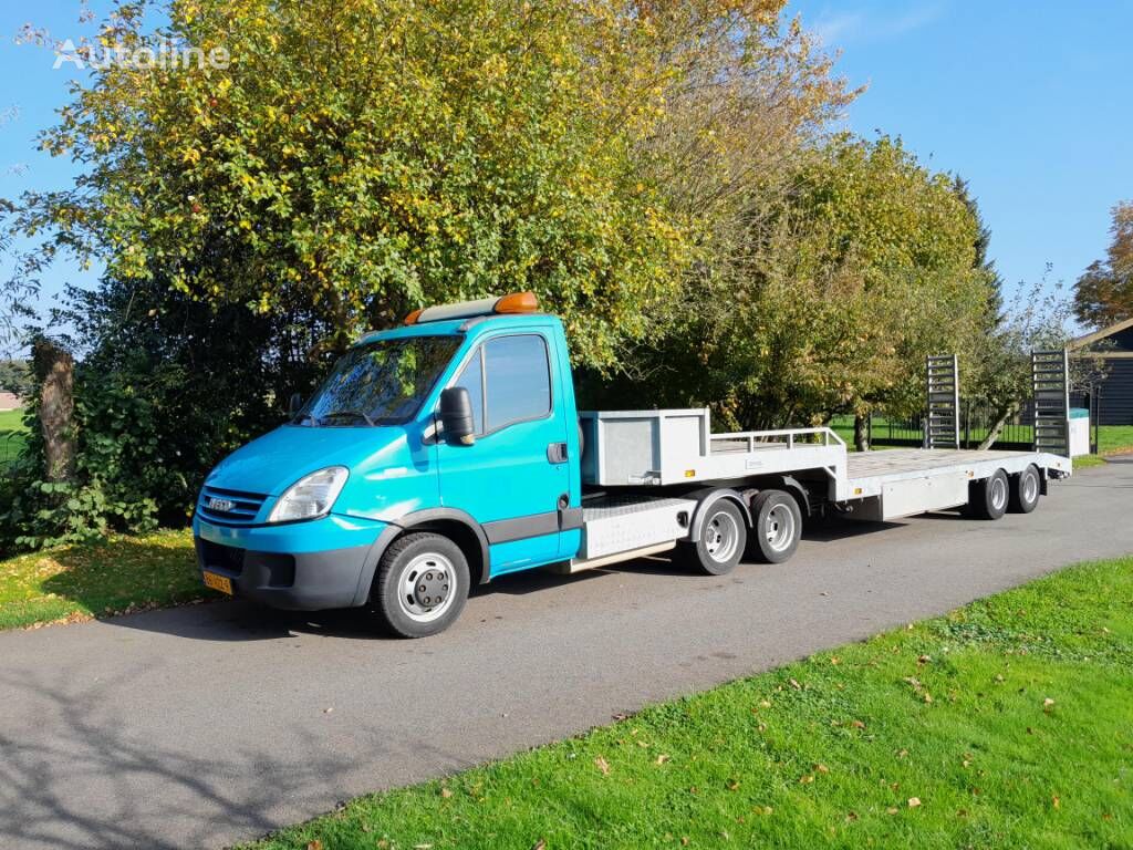 IVECO Daily 35C18 BE combi oplegger 10200 KG laadverm kamion furgon < 3.5t