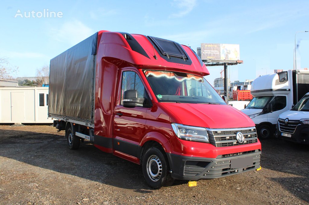 Volkswagen Crafter, 10 PALLET,SLEEPING CABIN,AIR SUSPENSION kamion s ceradom < 3.5t