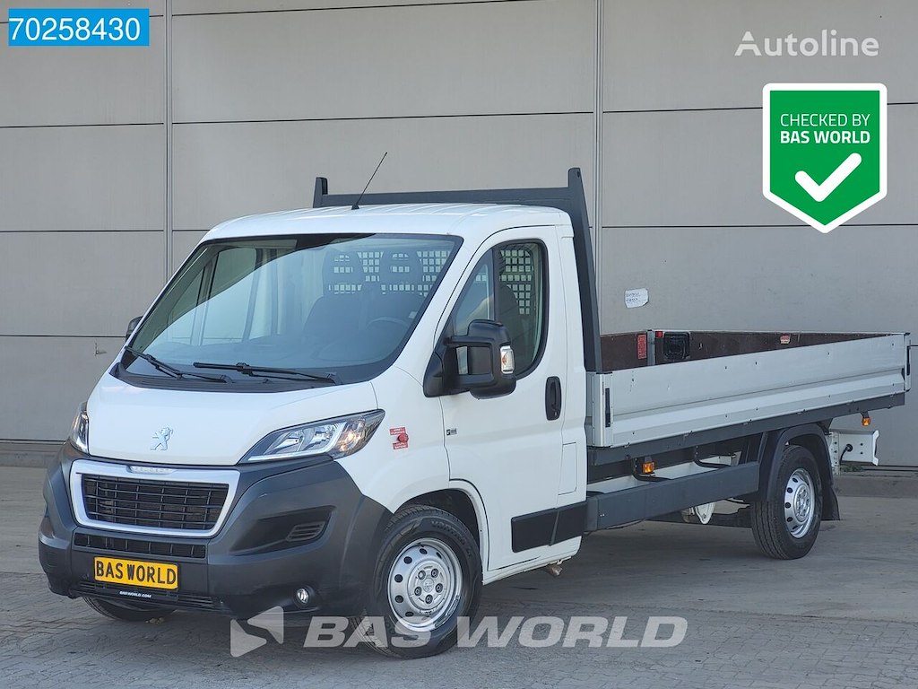 Peugeot Boxer 130PK Open laadbak Airco Cruise Pritsche Pickup Airco Crui kamion s ravnom platformom < 3.5t