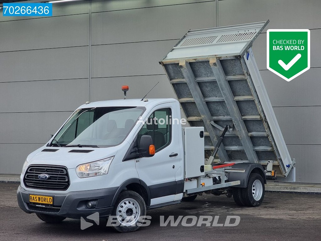 Ford Transit 170pk Kipper 3500kg trekhaak Dubbellucht Airco Cruise Ti kamion kiper < 3.5t