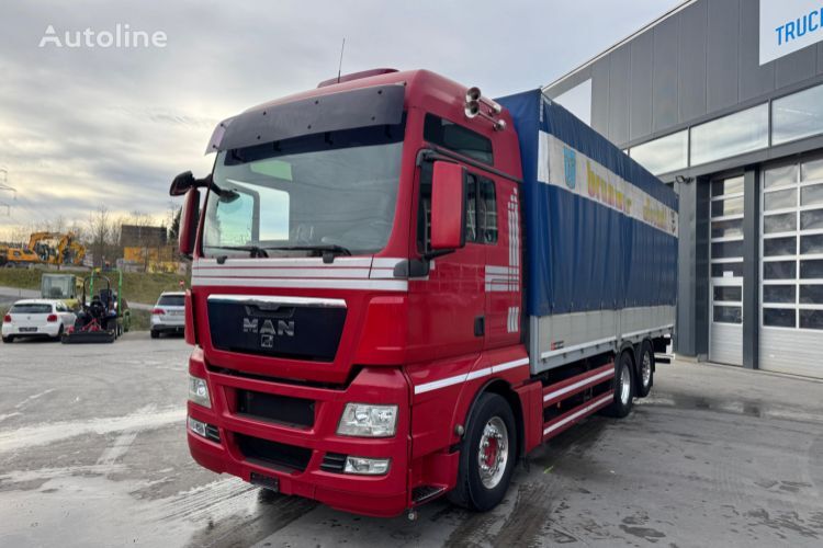 MAN TGX 26.480 6x2 kamion s ceradom