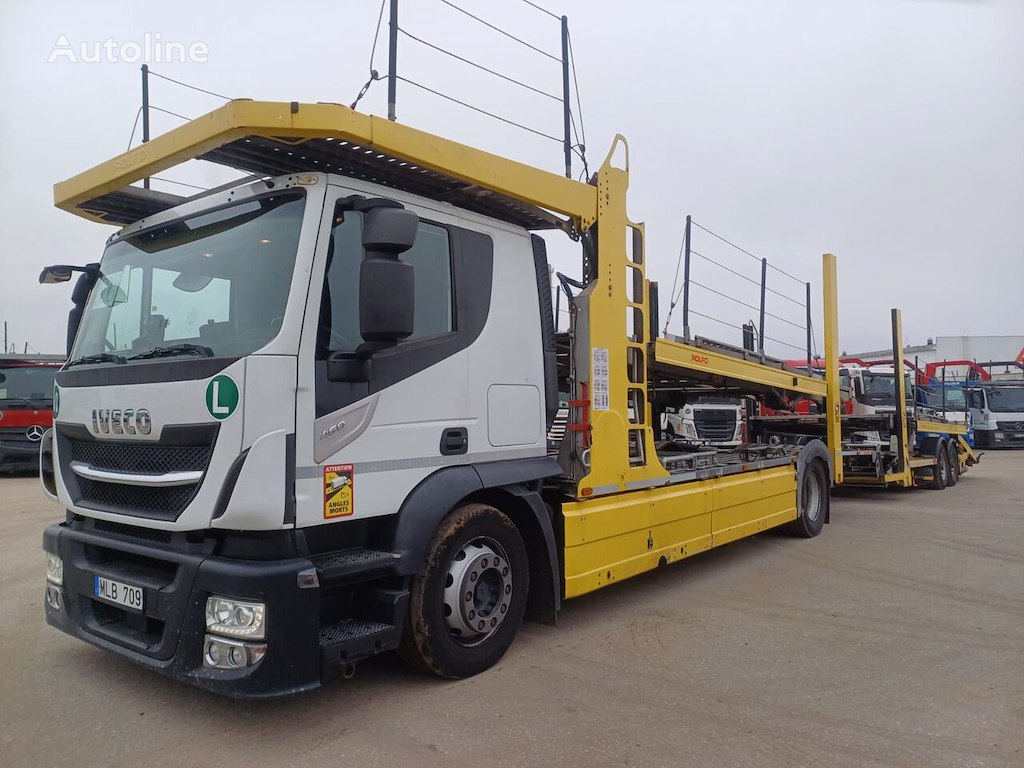 IVECO + Rolfo 2007 autotransporter + prikolica autotransportera