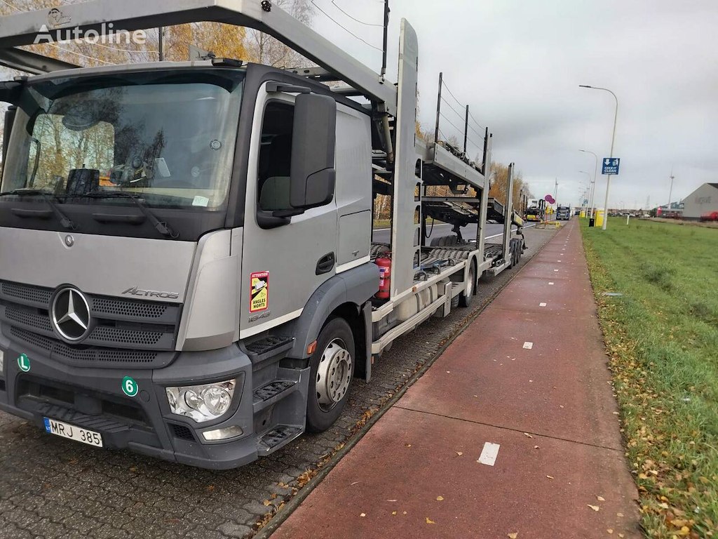 Mercedes-Benz Actros + RIMO PL7 2017 autotransporter + prikolica autotransportera