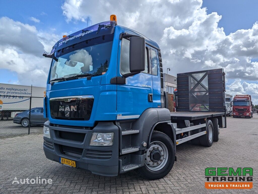 MAN TGS 26.360 6X4H-2 BL HydroDrive - Oprijwagen - Hydr. Ramp 4.2M - autotransporter