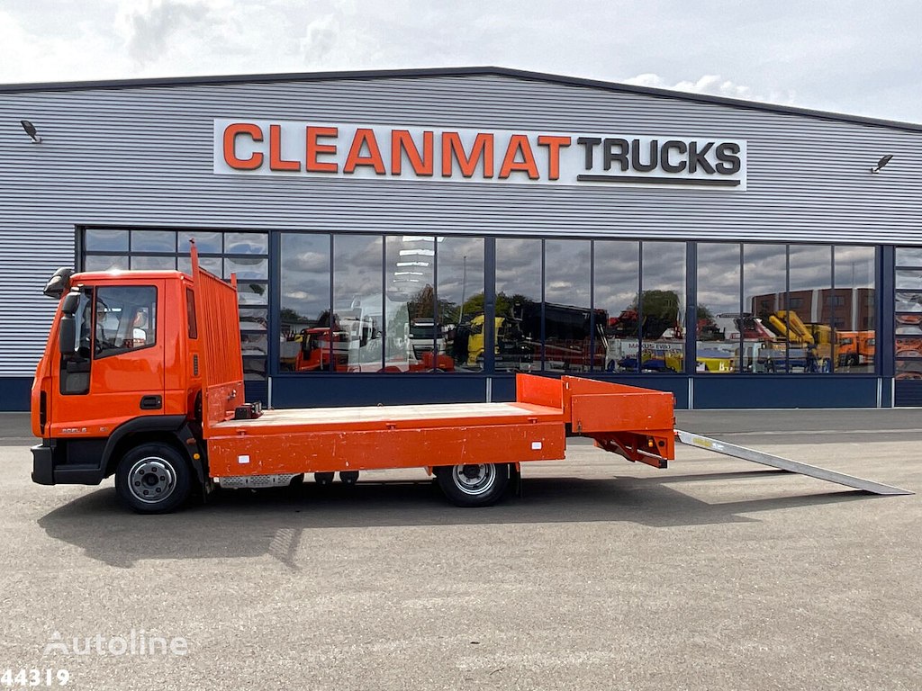 IVECO Eurocargo 80EL16 Euro 6 Autotransporter met oprijrampen Just 133