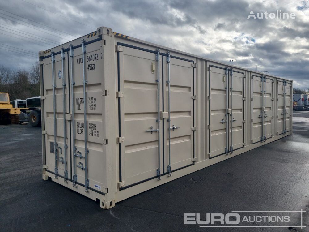 Prodaje se One Side 4 Doors High Cube kontejner 40 stopa na aukciji