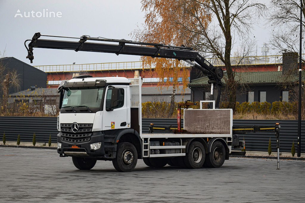 Mercedes-Benz AROCS 2636 / 6x4 / HIAB X-HIPRO 192 E-3 kamion platforma