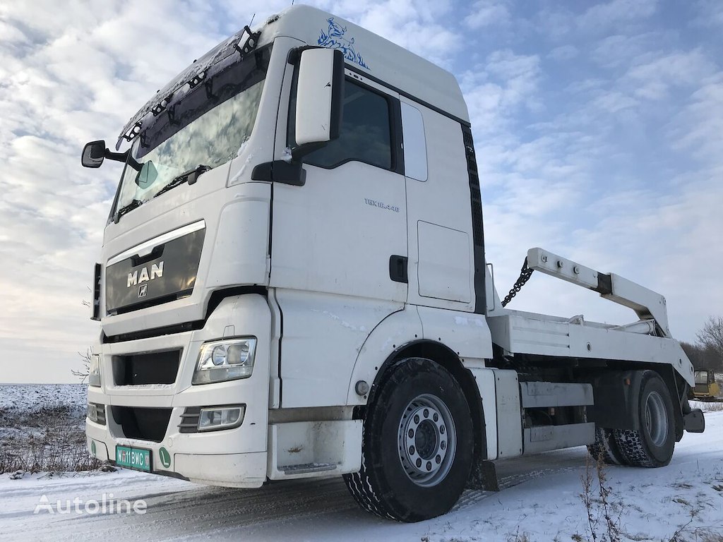 MAN MAN TGX 440 4X2 Retarder Absatzkipper Eurolift Teleskop HK-14 kamion autopodizač kontejnera