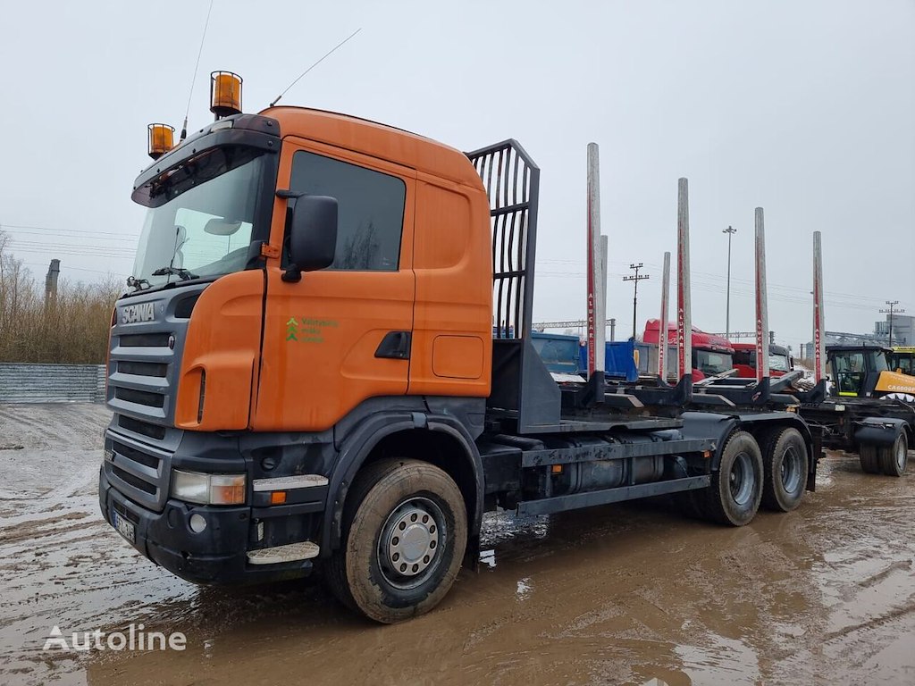 Scania R580 kamion za prevoz drva