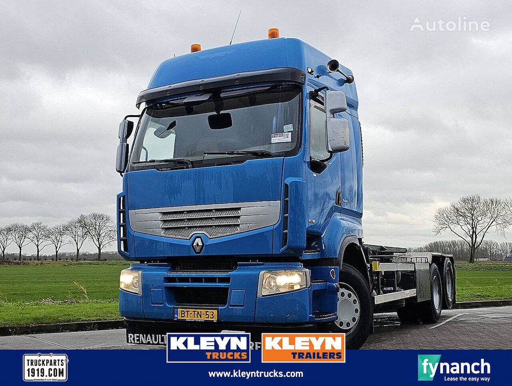 Renault PREMIUM 450 kamion sa kukom za podizanje tereta