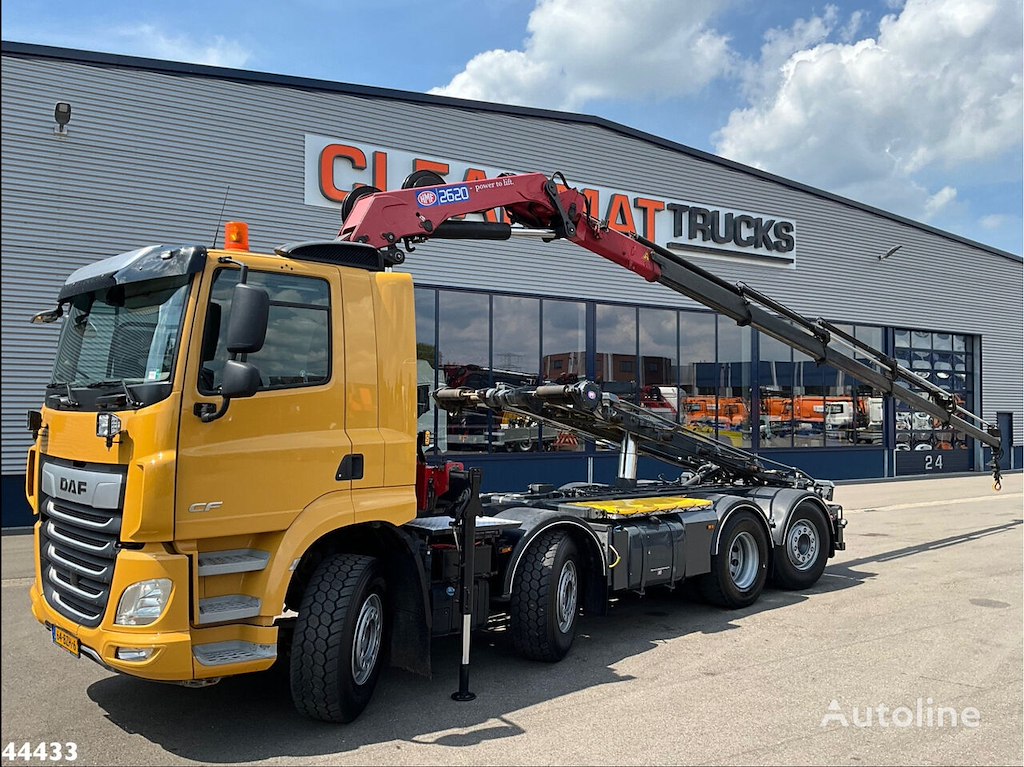 DAF DAF FAX CF 480 Euro 6 HMF 26 Tonmeter laadkraan kamion sa kukom za podizanje tereta