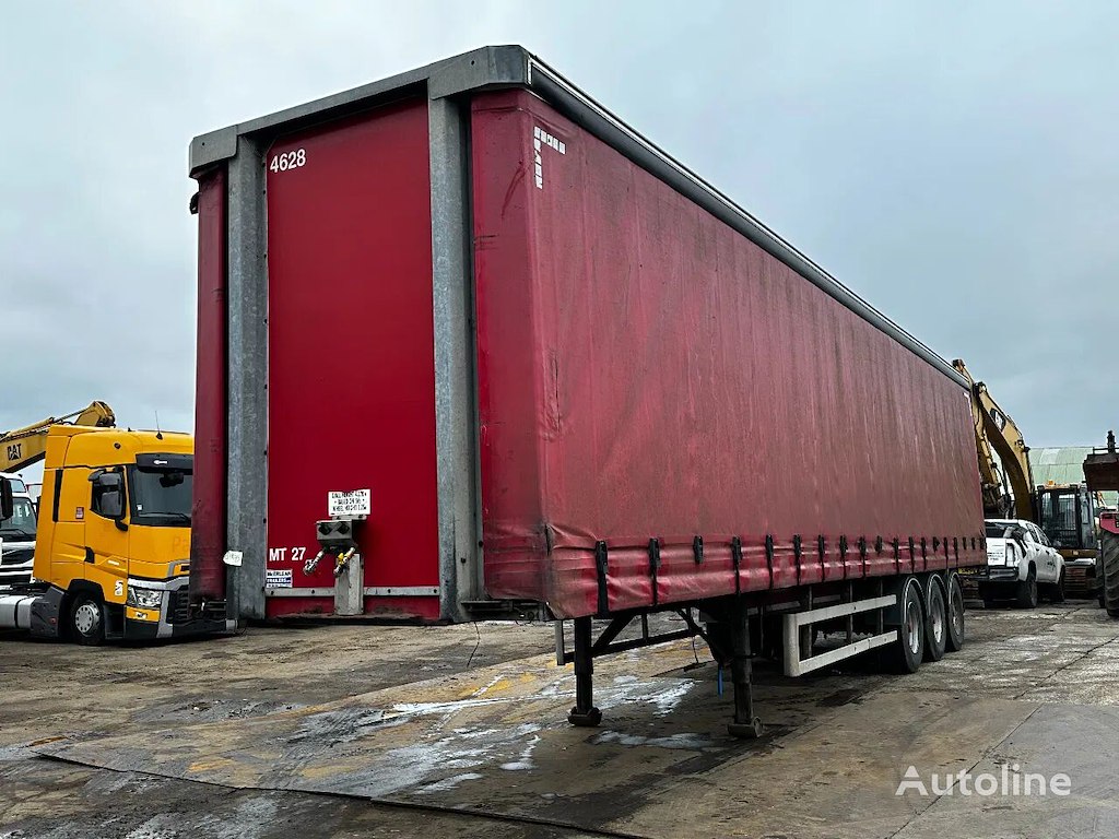 SDC 3 Axle Curtain side trailer BPW poluprikolica sa kliznom ceradom