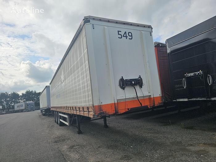 Pacton T3 011 | 3 AXLE CURTAINSIDER | SAF DRUM poluprikolica sa kliznom ceradom