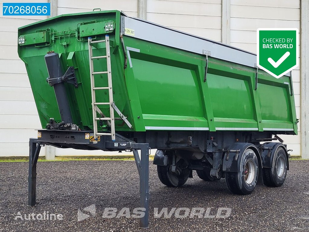 GS Meppel OB-180-2000 K NL-Trailer TÜV 04/25 24m3 poluprikolica kipera