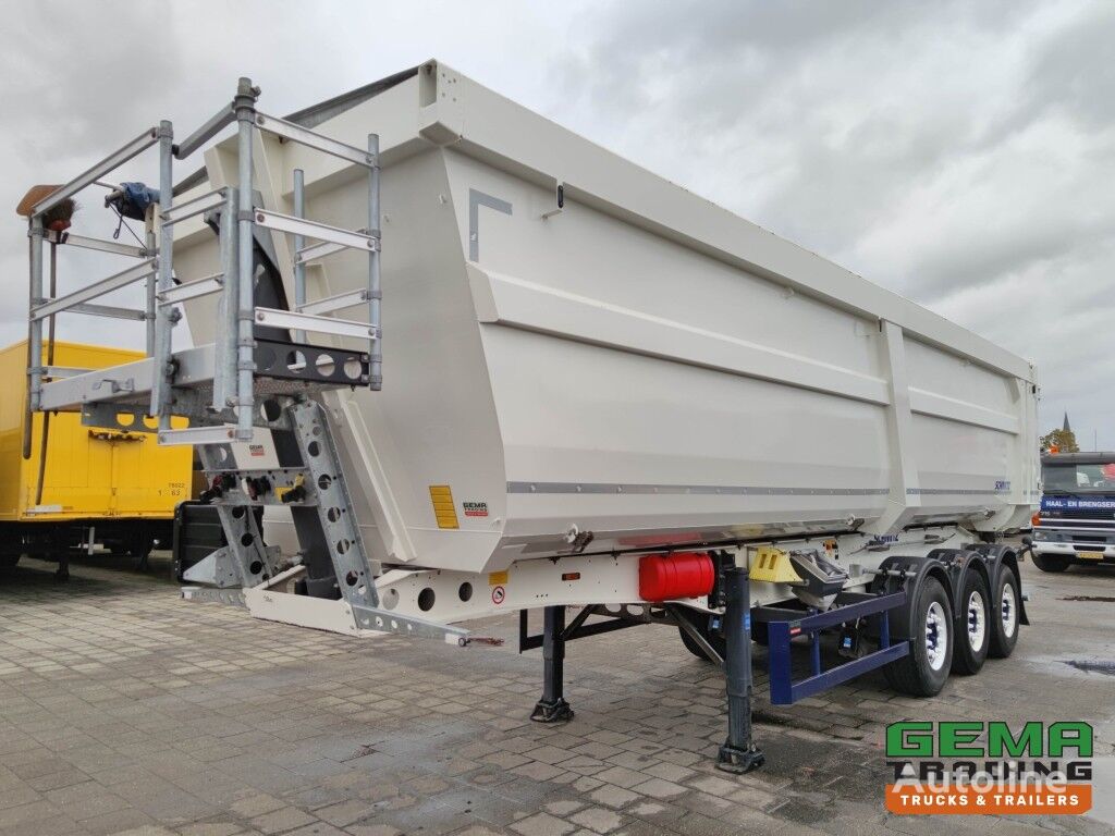 Schmitz Cargobull SCB S3D 3-Assen Tipper 46m³ - Steel/Steel - Lift Axle - TOP! (O1 poluprikolica kipera