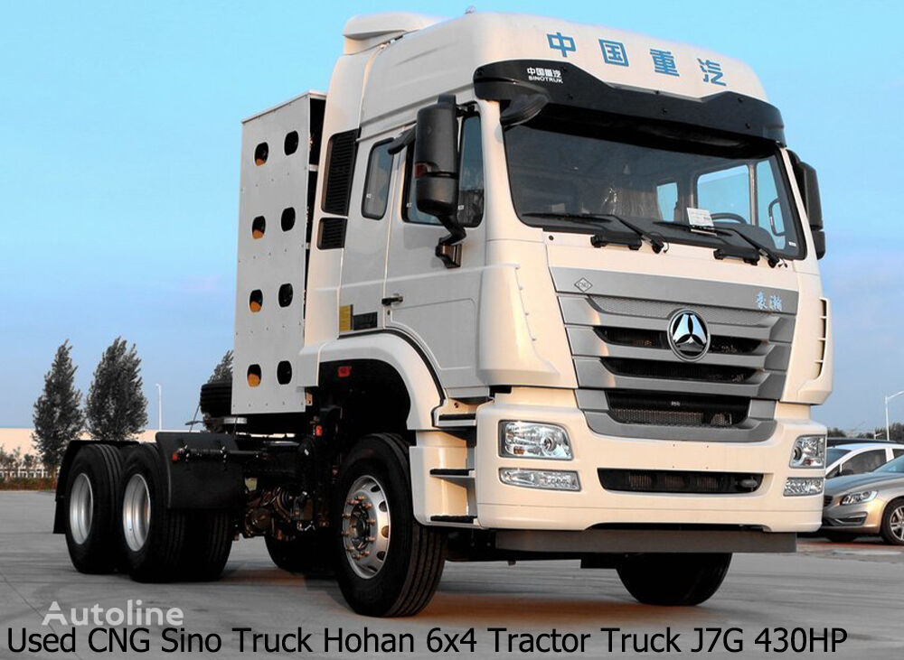 Used CNG Sino Truck Hohan 6x4 Tractor Truck Head for Sale tegljač