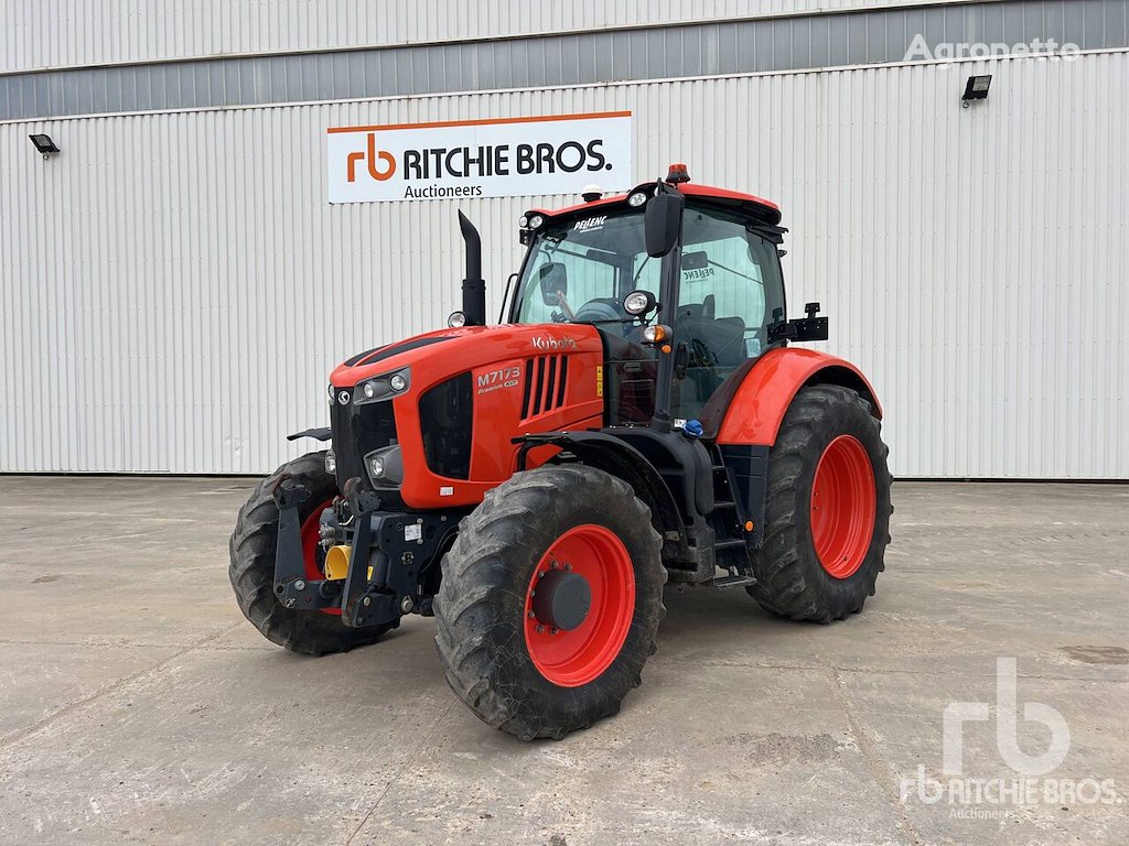 Prodaje se Kubota M7173 PREMIUM K 4x4 Tracteur Agricole traktor točkaš na aukciji