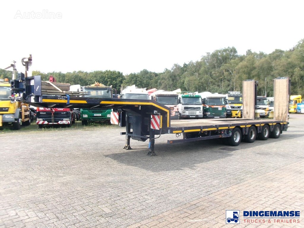 Nooteboom 4-axle semi-lowbed trailer OSD-73-04 poluprikolica sa niskom platformom