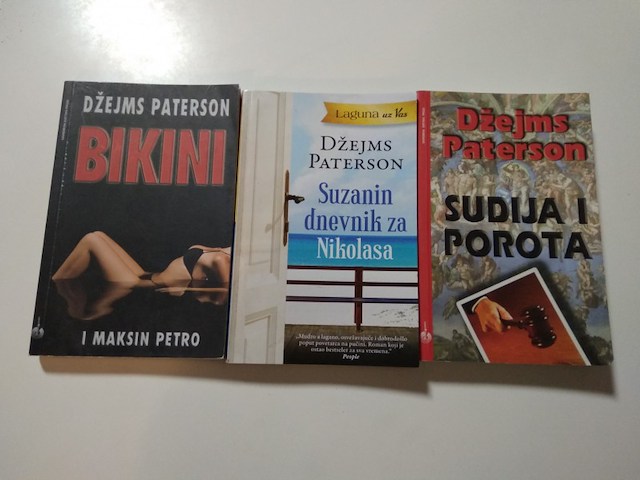 Džejms Paterson - knjige sa slike