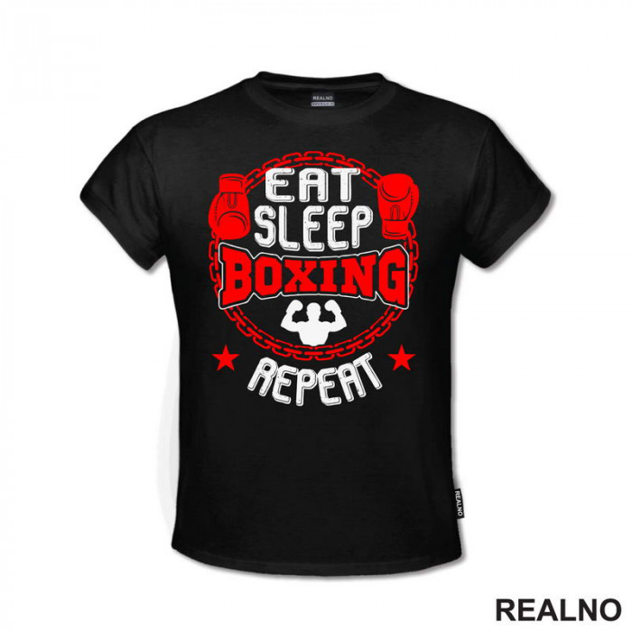 EAT, SLEEP, REPEAT - BOX - SPORT - MAJICA