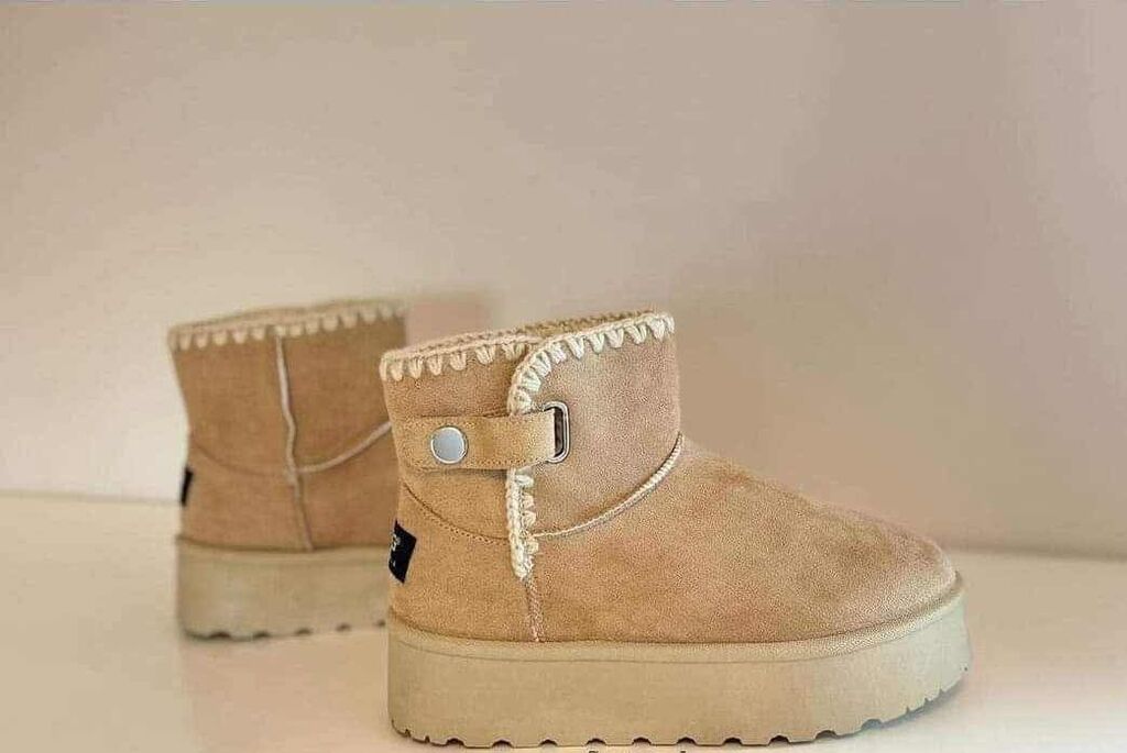 Ugg mini čizme, bоја - Bež, 39