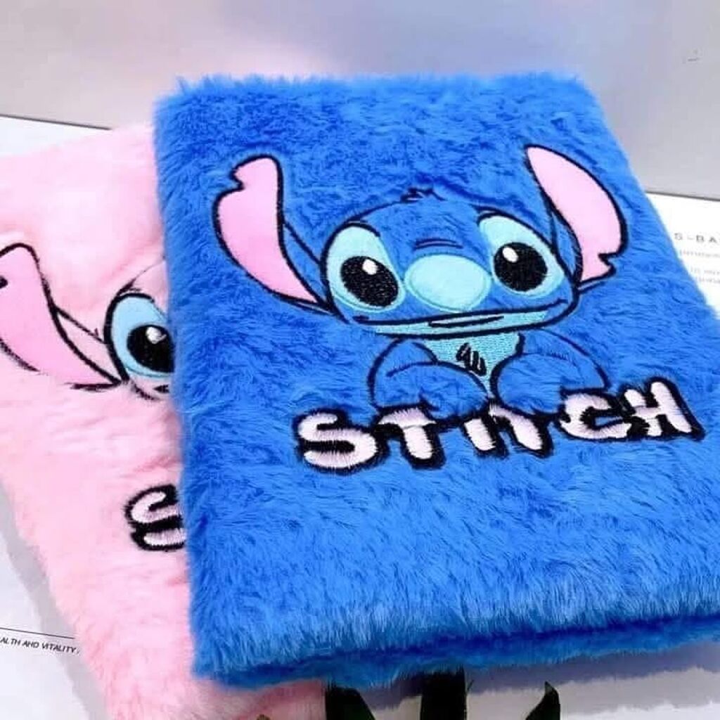 Plišana Stitch sveska na linije    Presladak poklon za Vaše mališane