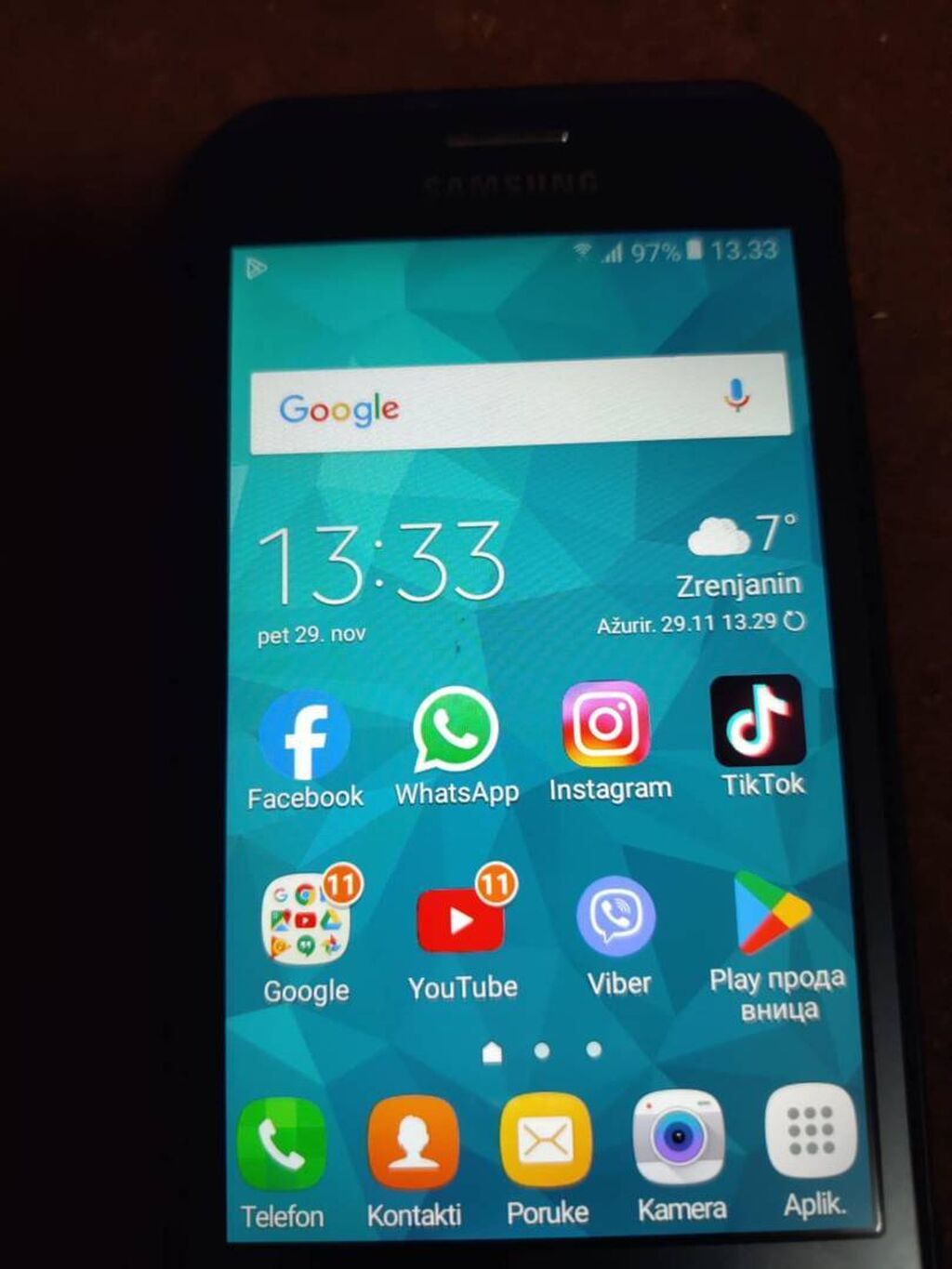 Samsung Galaxy Xcover 3, bоја - Maslinasto zelena