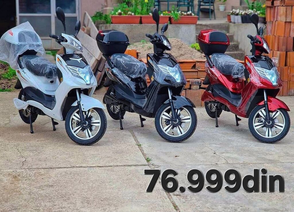 Elektricni skueri Novi   Elektricni Skuteri Vlasotince *****76.999din