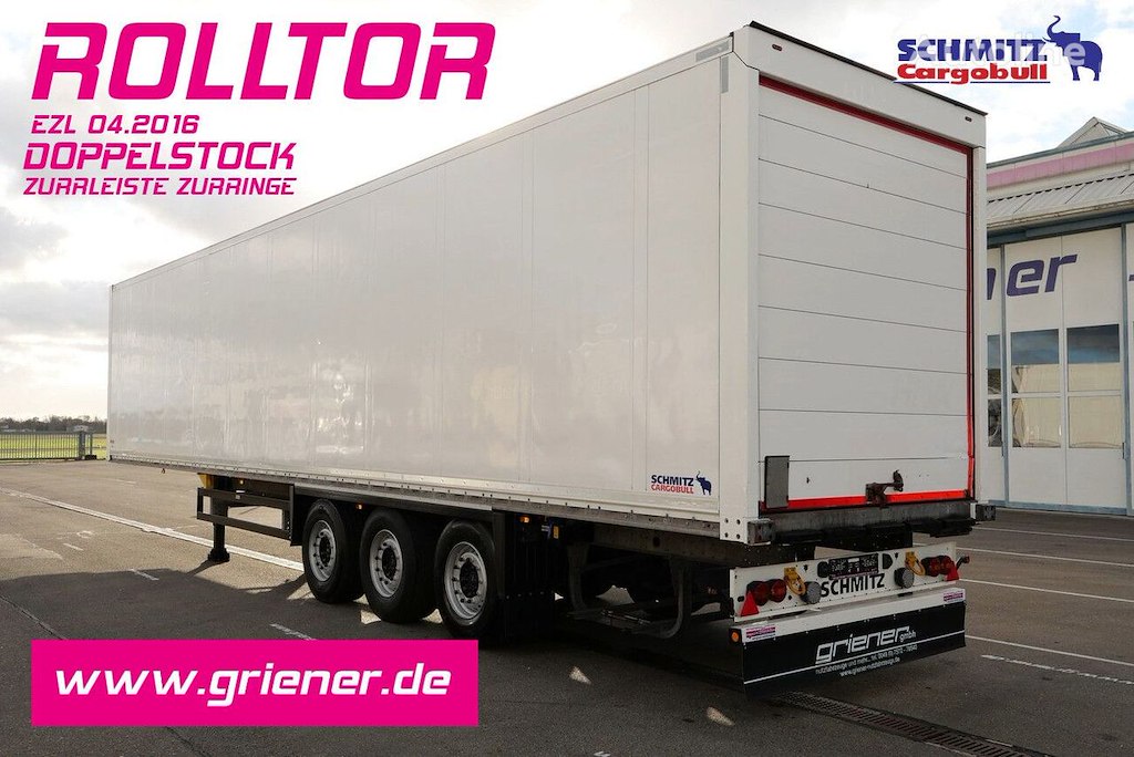 Schmitz Cargobull SKO 24 furgon poluprikolica