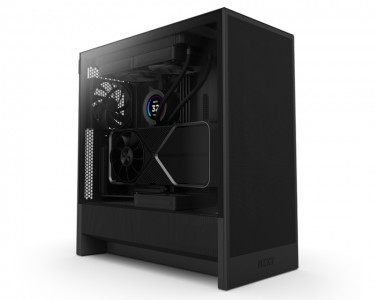 NZXT H5 Flow Gaming kućište crno (CC-H52FB-01)