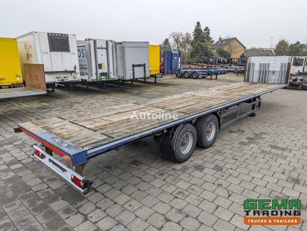 System Trailers PRS18 2-Assen BPW Open Laadbak - Rongpotten + Rongen - HH Vloer poluprikolica platforma