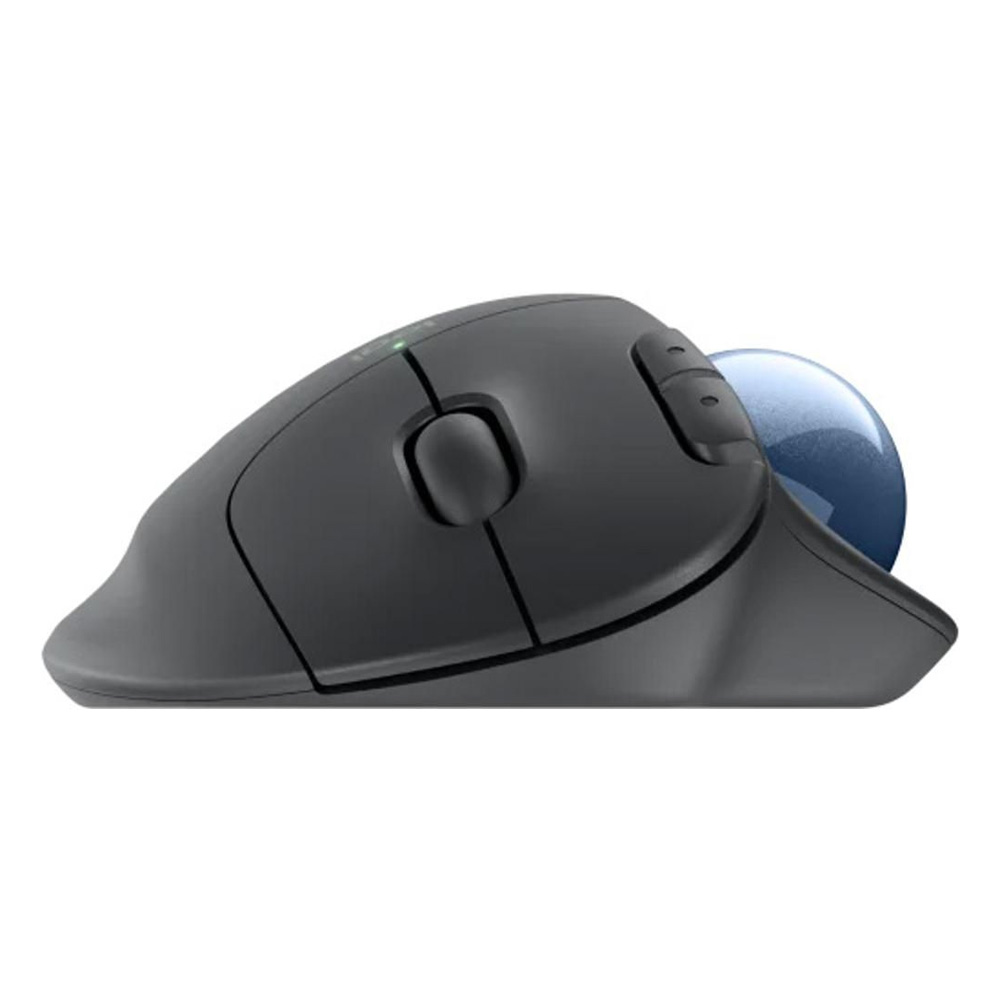 Ergo M575s Wireless Trackball Mouse, Graphite Blue Ball