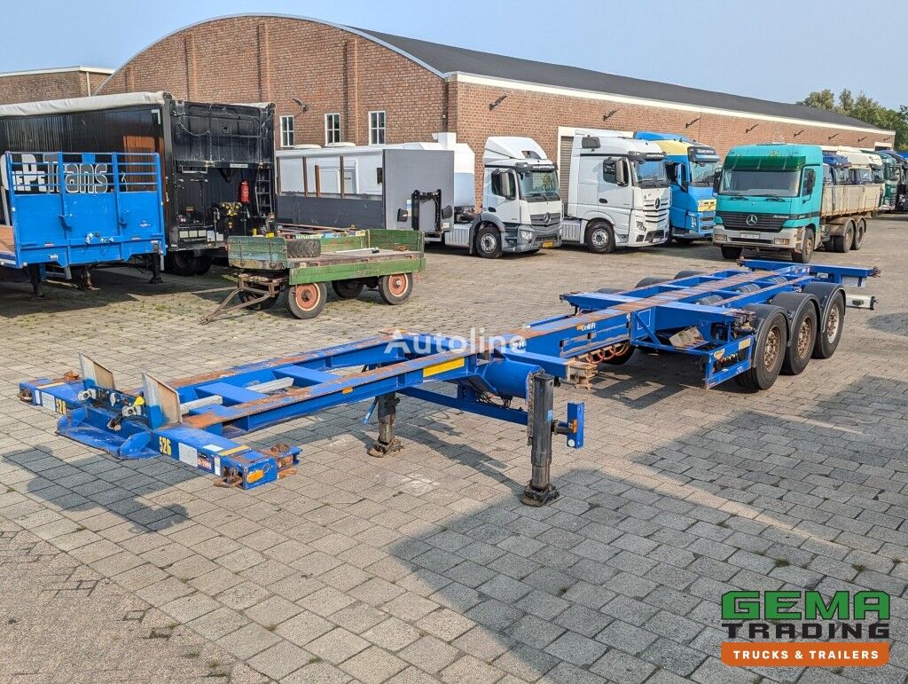 Broshuis MFCC 3-Assen SAF DiscBrakes - Lift axle - Not Sliding at the mom poluprikolica za prevoz kontejnera