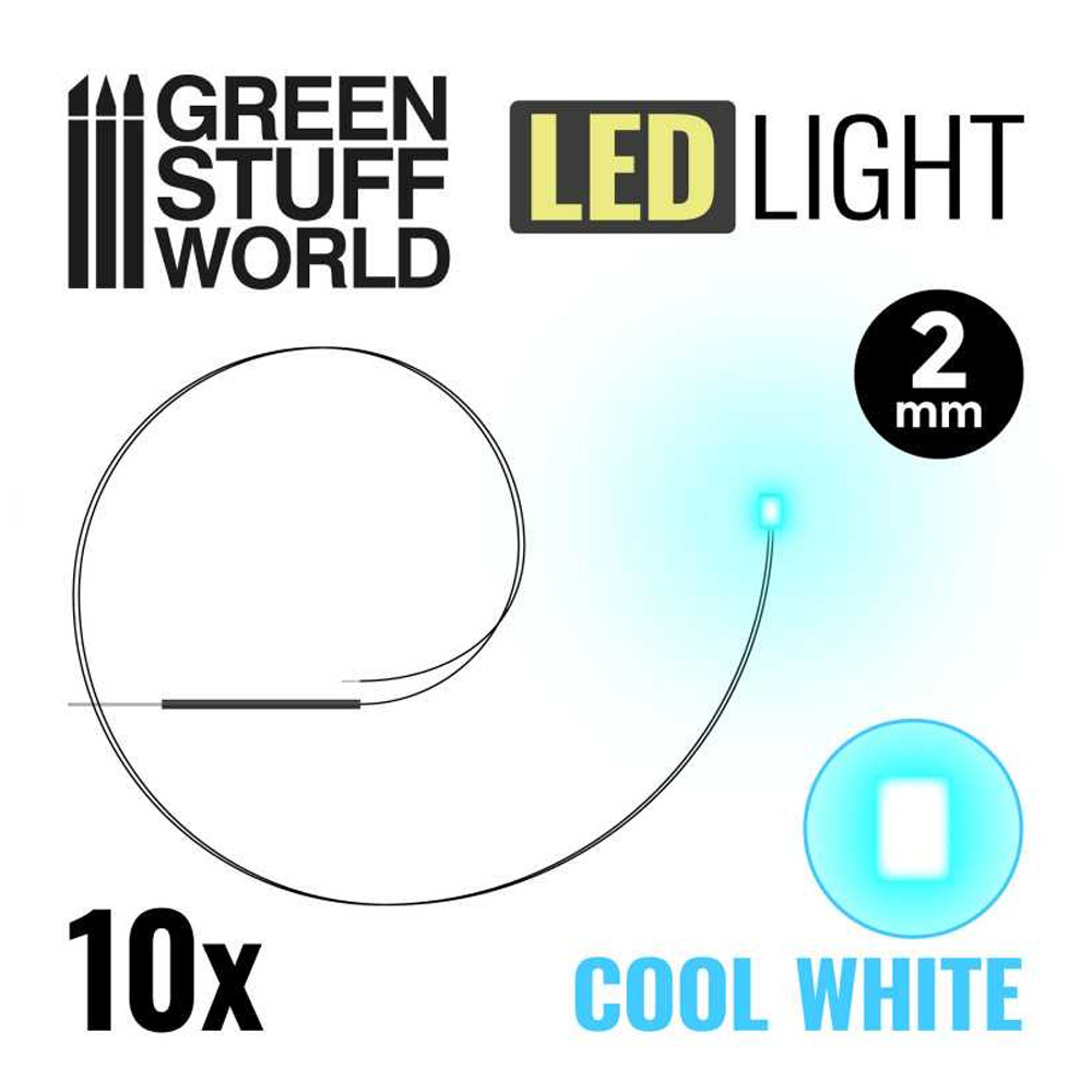 Micro LEDs - Cool White - 2mm (0805