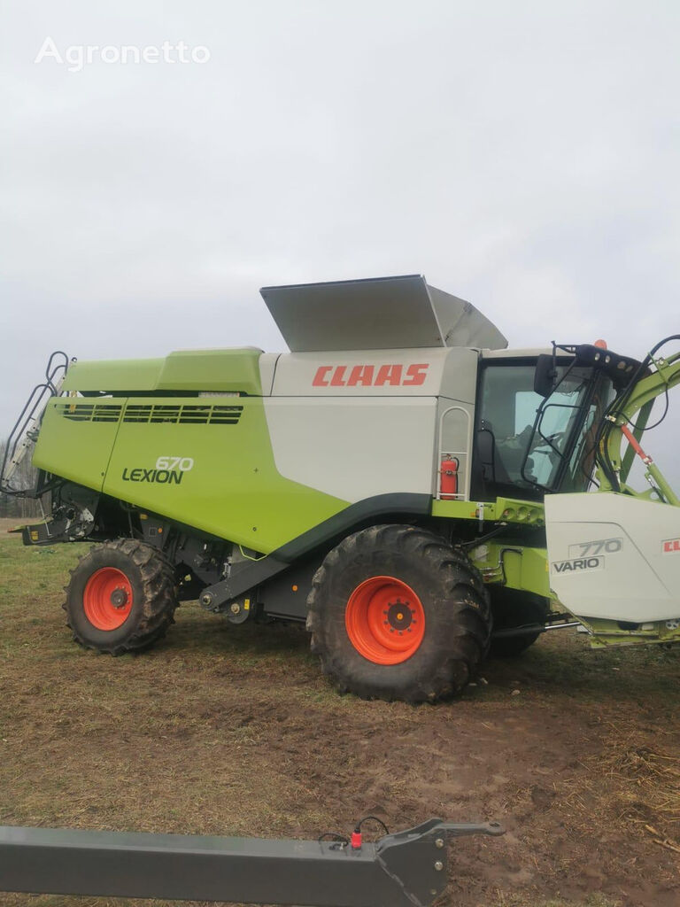 Claas Lexion 670 kombajn za žito