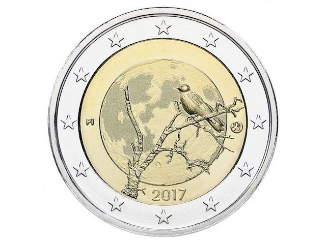 Finska 2 euro 2017. UNC Finnish Nature