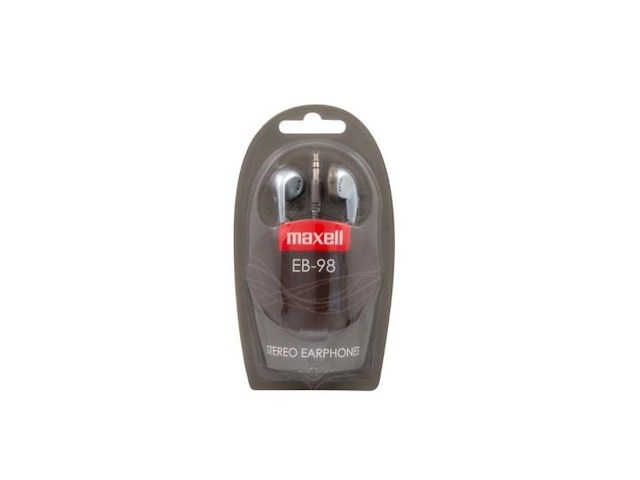 MAXELL SLUŠALICE EB-98 SILVER EAR BUD