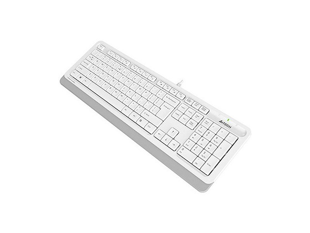 Tastatura A4 Tech FK10 Bela US